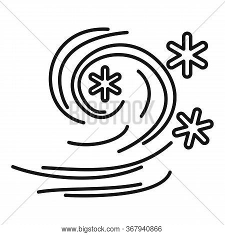 Wind Blizzard Icon. Vector & Photo (Free Trial) | Bigstock