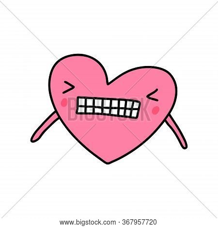 Angry Heart Love Vector & Photo (Free Trial) | Bigstock