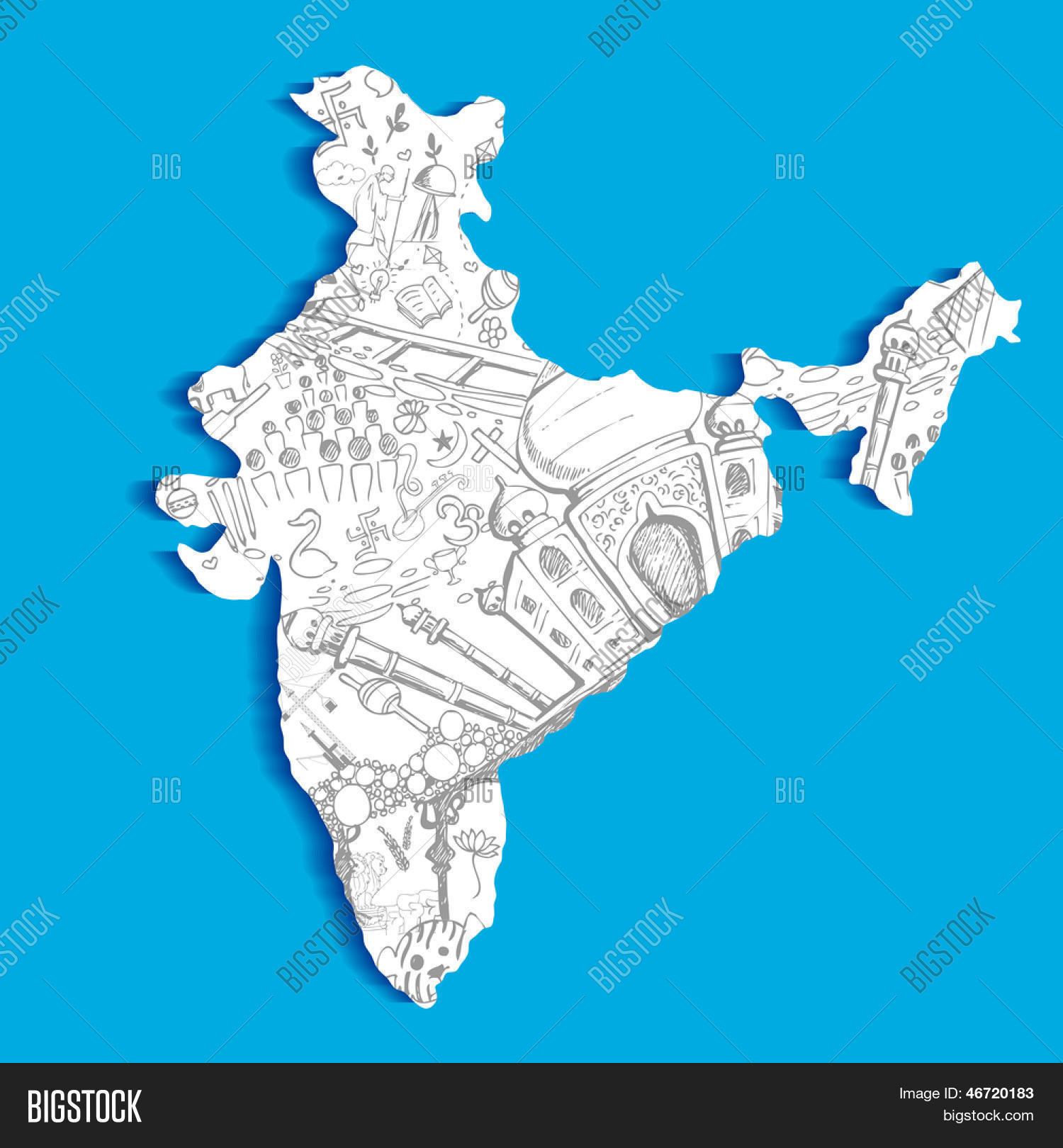 Illustration Indian Vector & Photo (Free Trial) | Bigstock