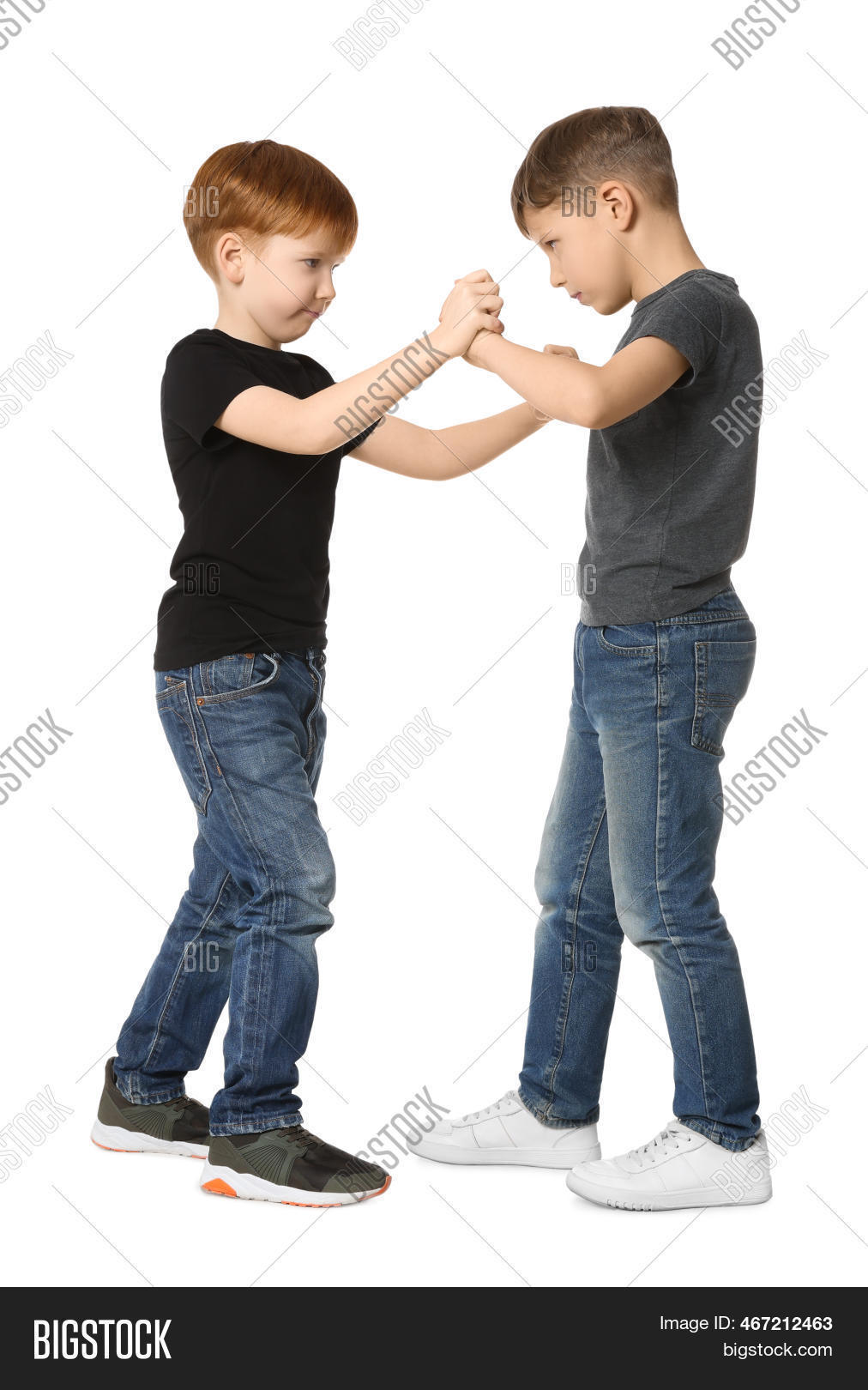 Two Boys Fighting On Image & Photo (Free Trial) | Bigstock