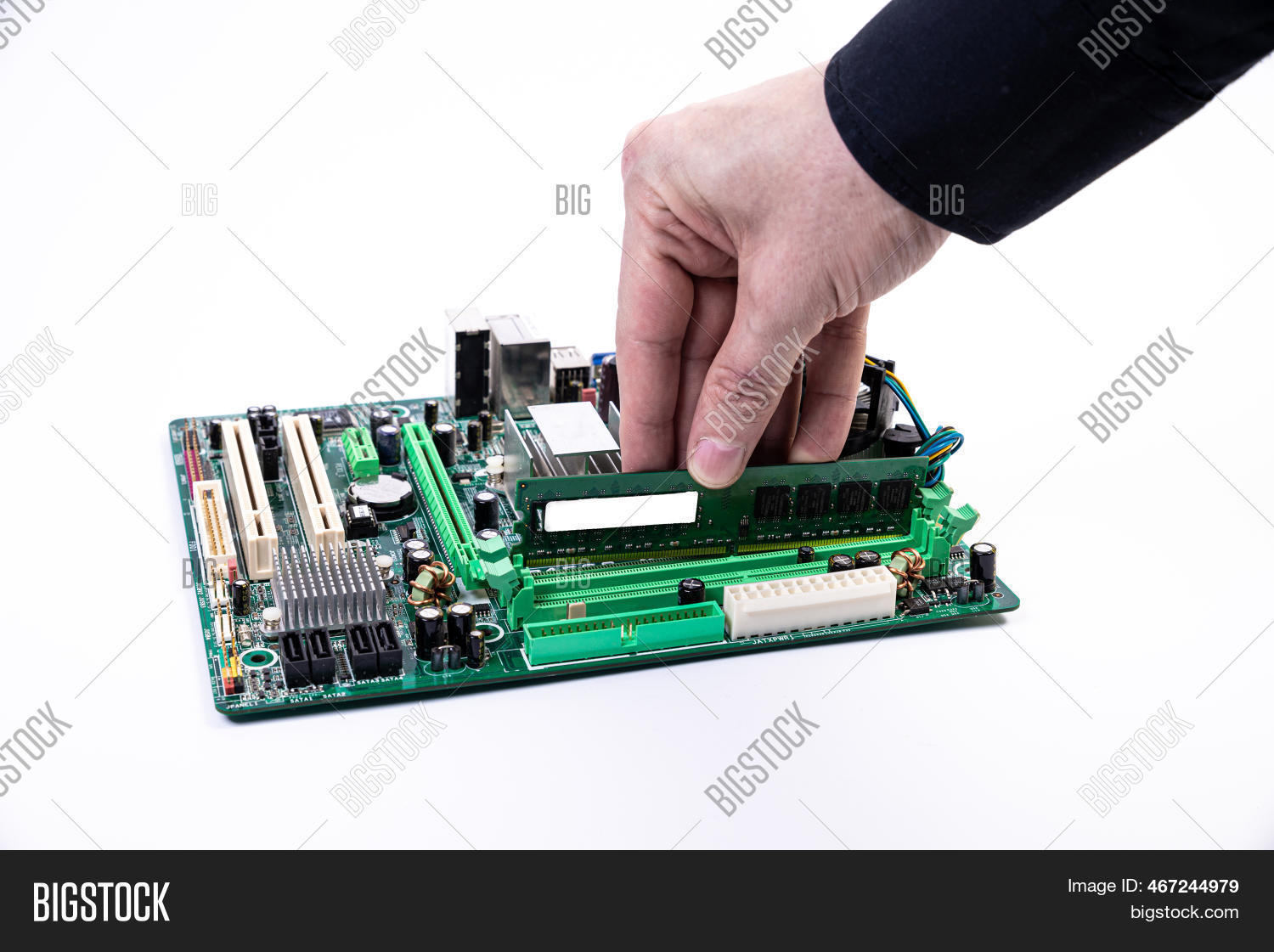 Installing New Ram Ddr Image & Photo (Free Trial) | Bigstock