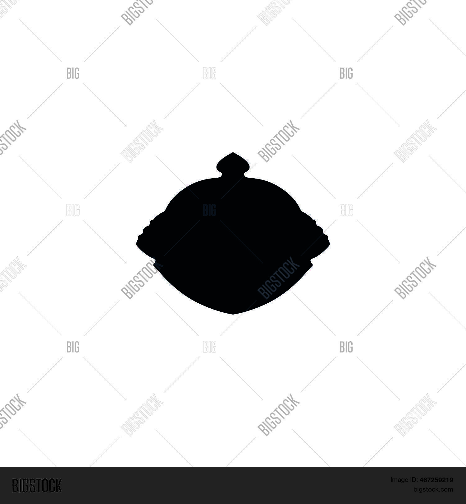 Cooking Pot Icon. Vector & Photo (Free Trial) | Bigstock