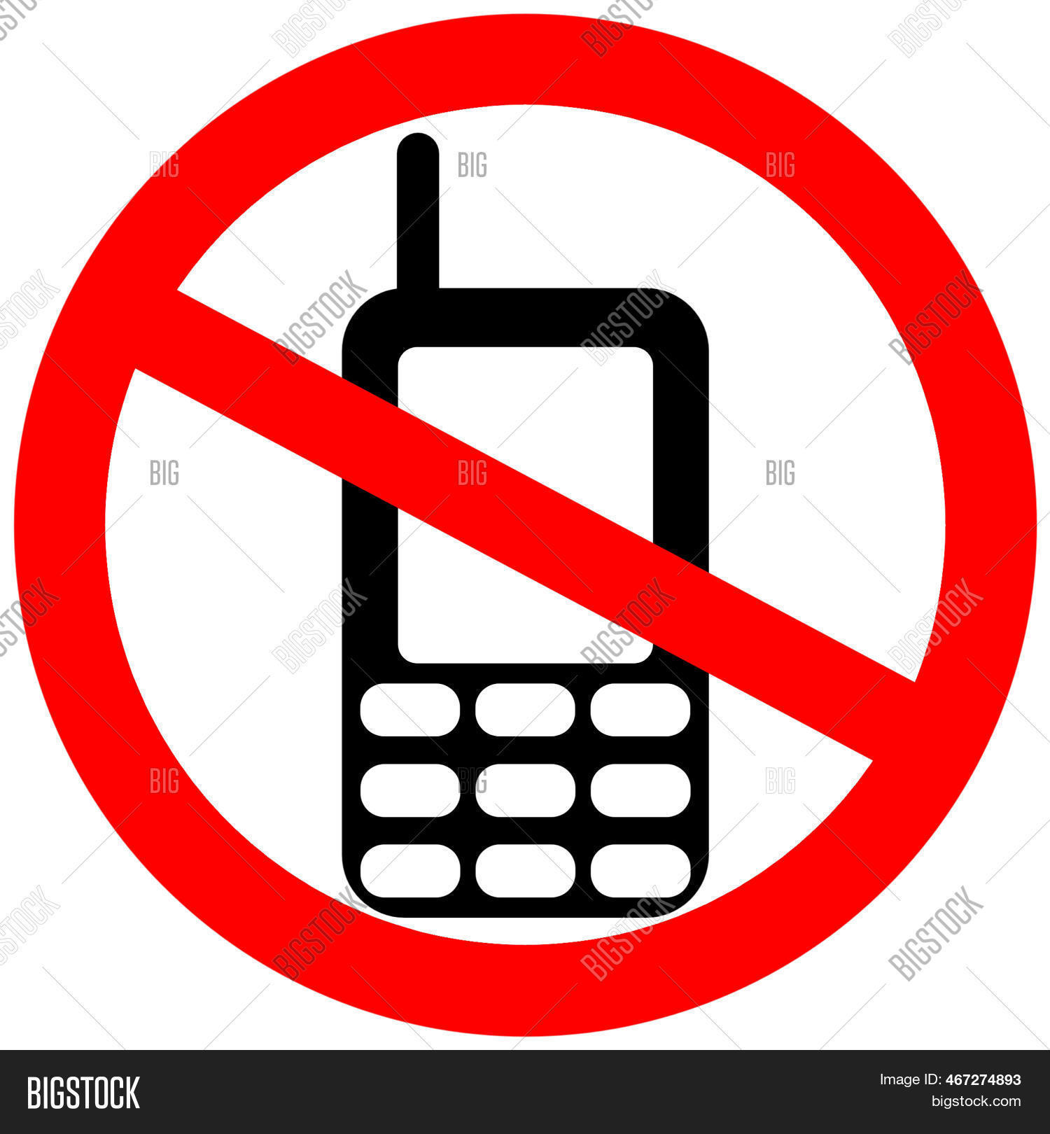 Mobile Phones Not Image & Photo (Free Trial) | Bigstock