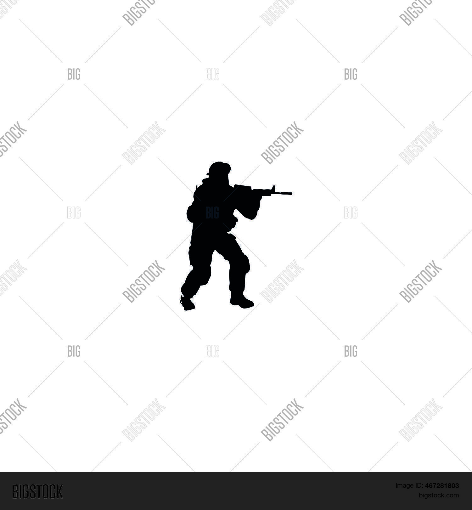 Commando Icon. Simple Vector & Photo (Free Trial) | Bigstock