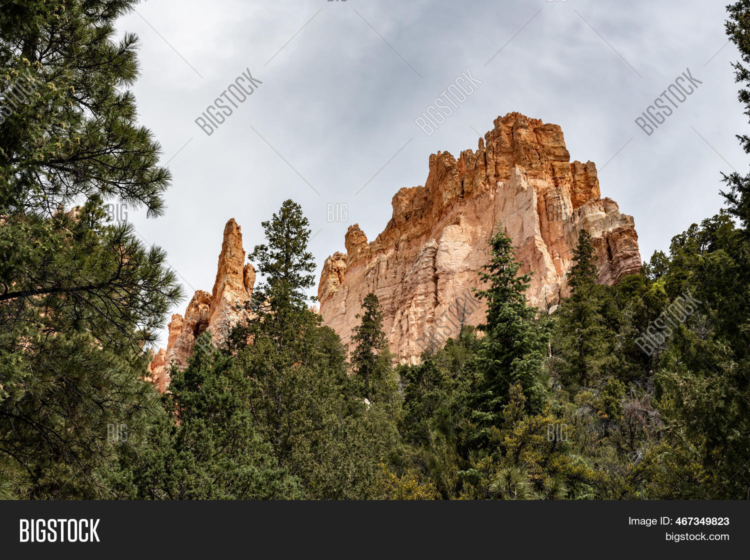 Hoodoo Formations Rise Image & Photo (Free Trial) | Bigstock