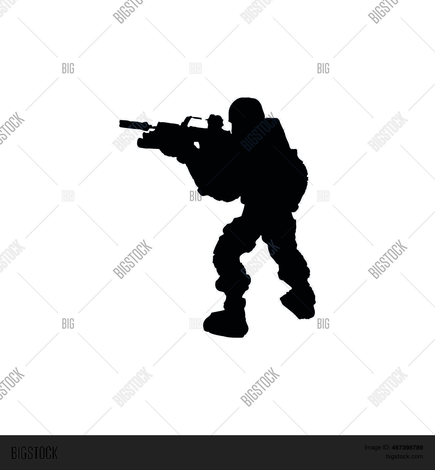 Commando Icon. Simple Vector & Photo (Free Trial) | Bigstock