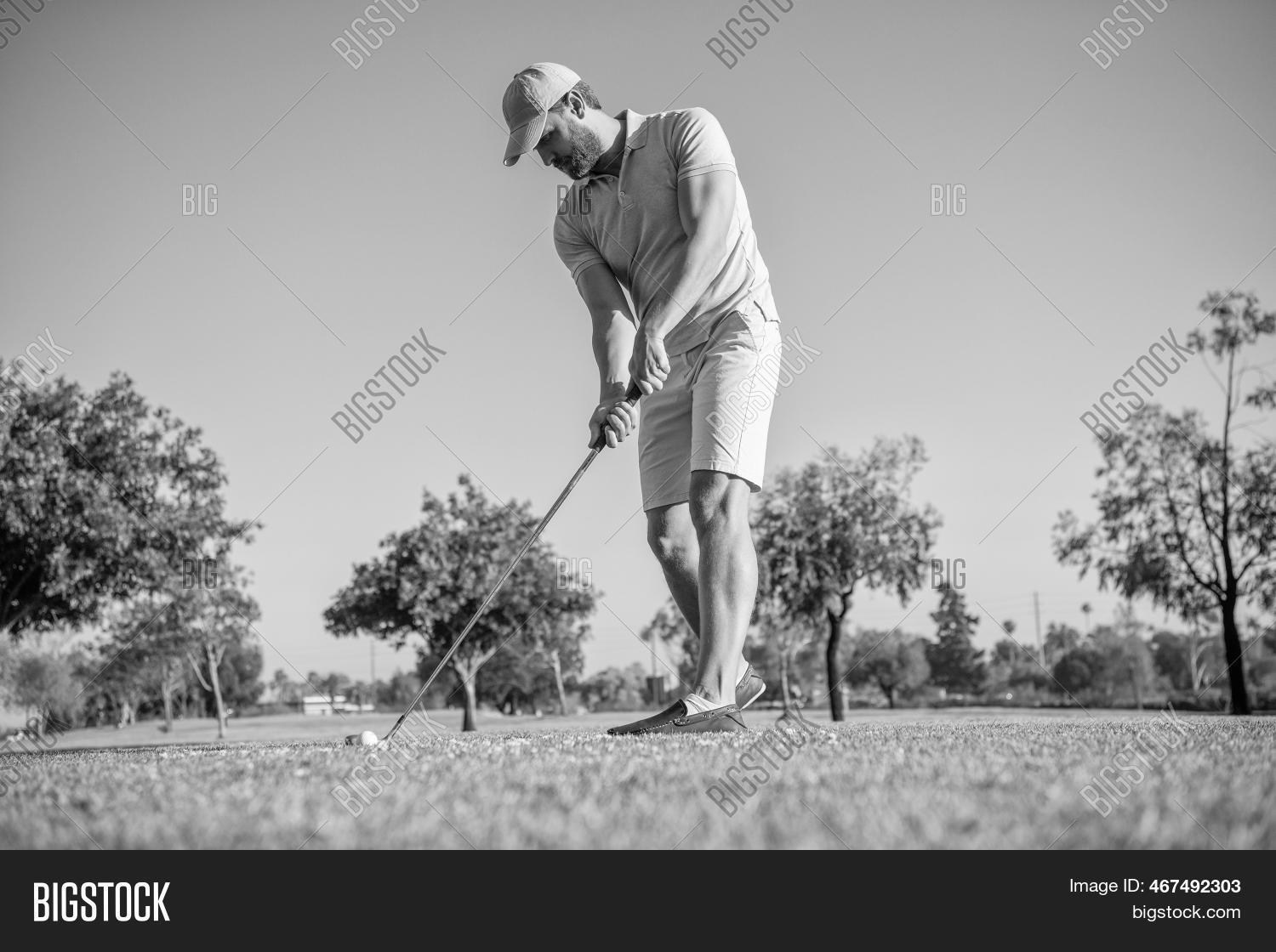 Golfer Cap Golf Club. Image & Photo (Free Trial) | Bigstock