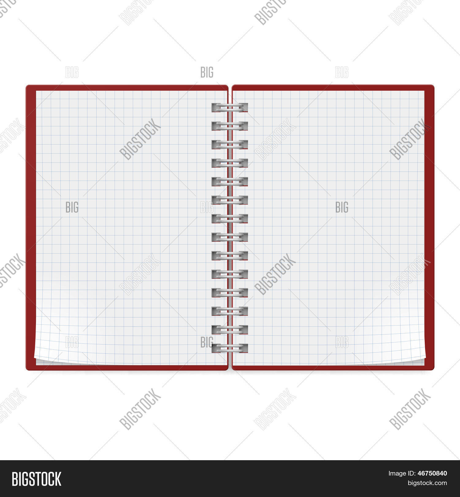 Realistic Notebook Vector & Photo (Free Trial) | Bigstock