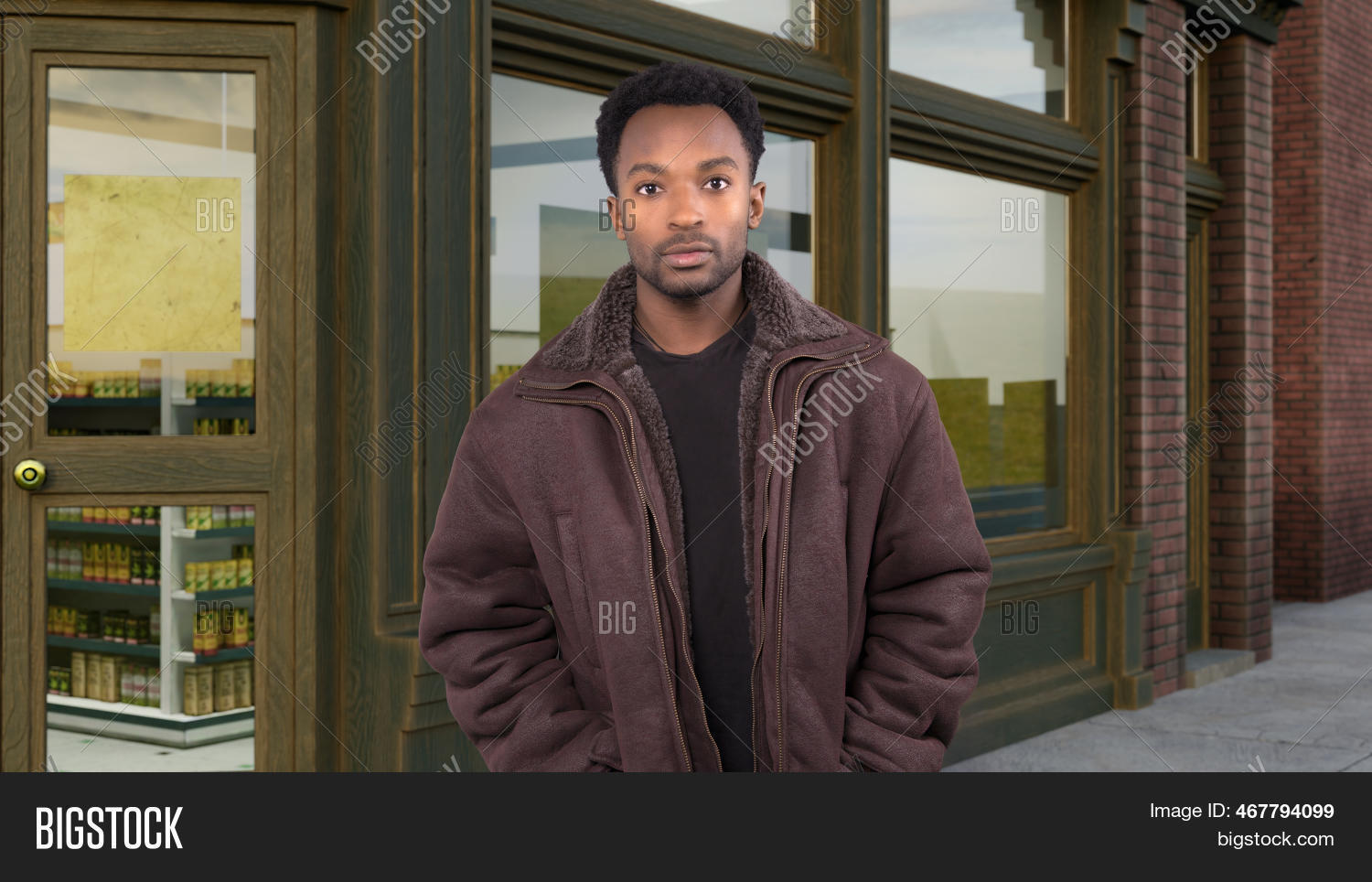 Pedestrian Man Alone Image & Photo (Free Trial) | Bigstock