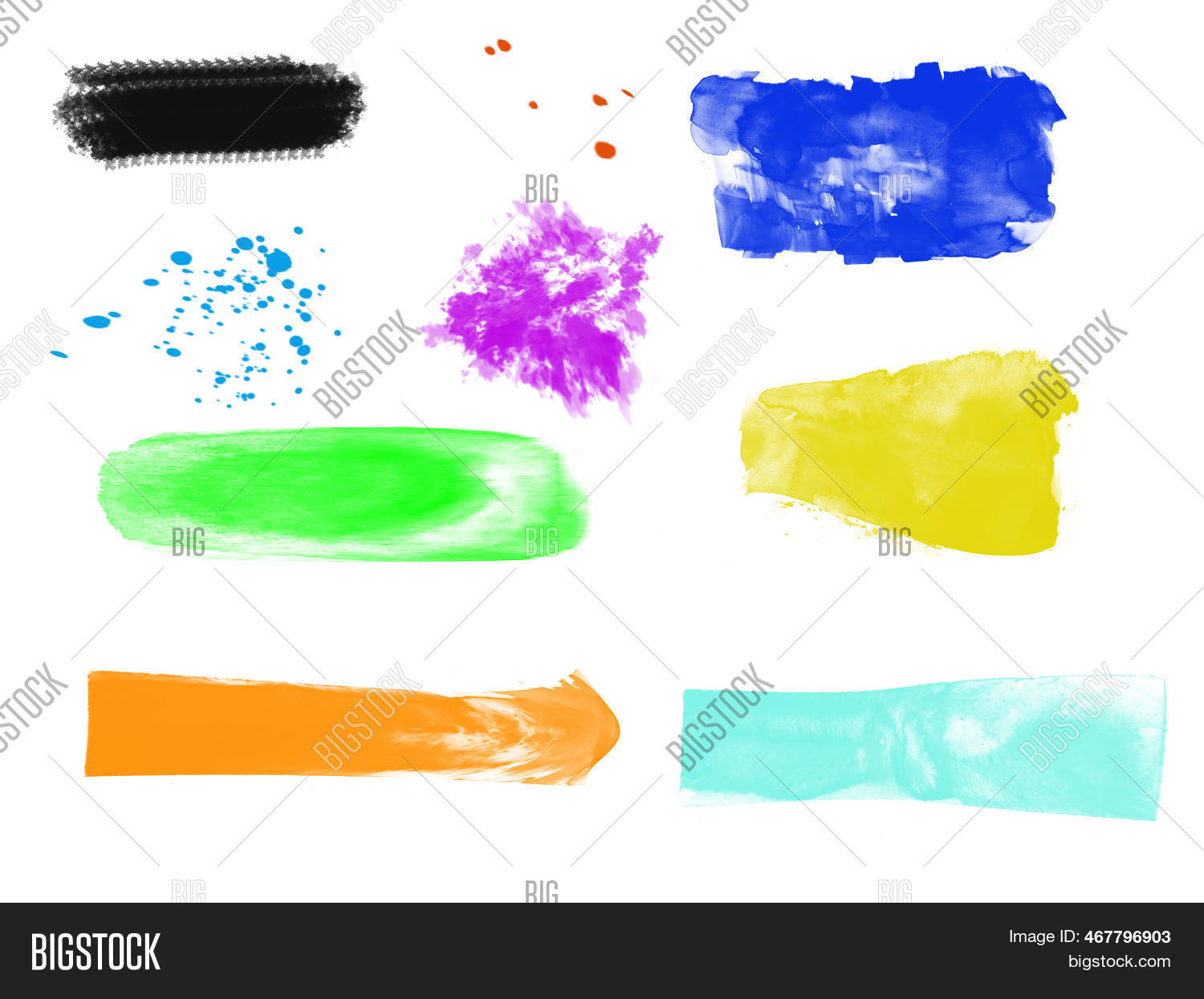 Smears Watercolor Image & Photo (Free Trial) | Bigstock