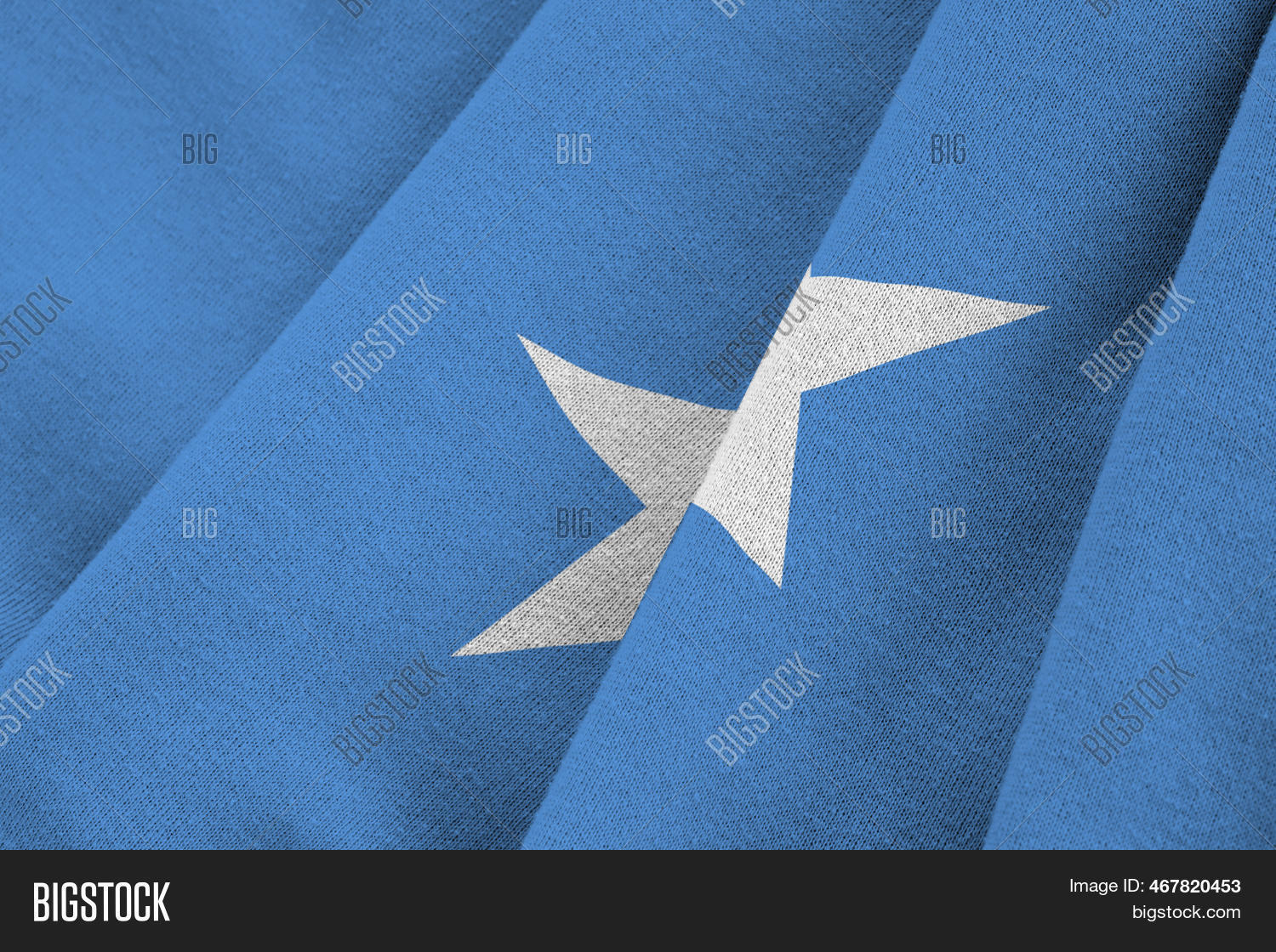 Somalia Flag Big Folds Image & Photo (Free Trial) | Bigstock