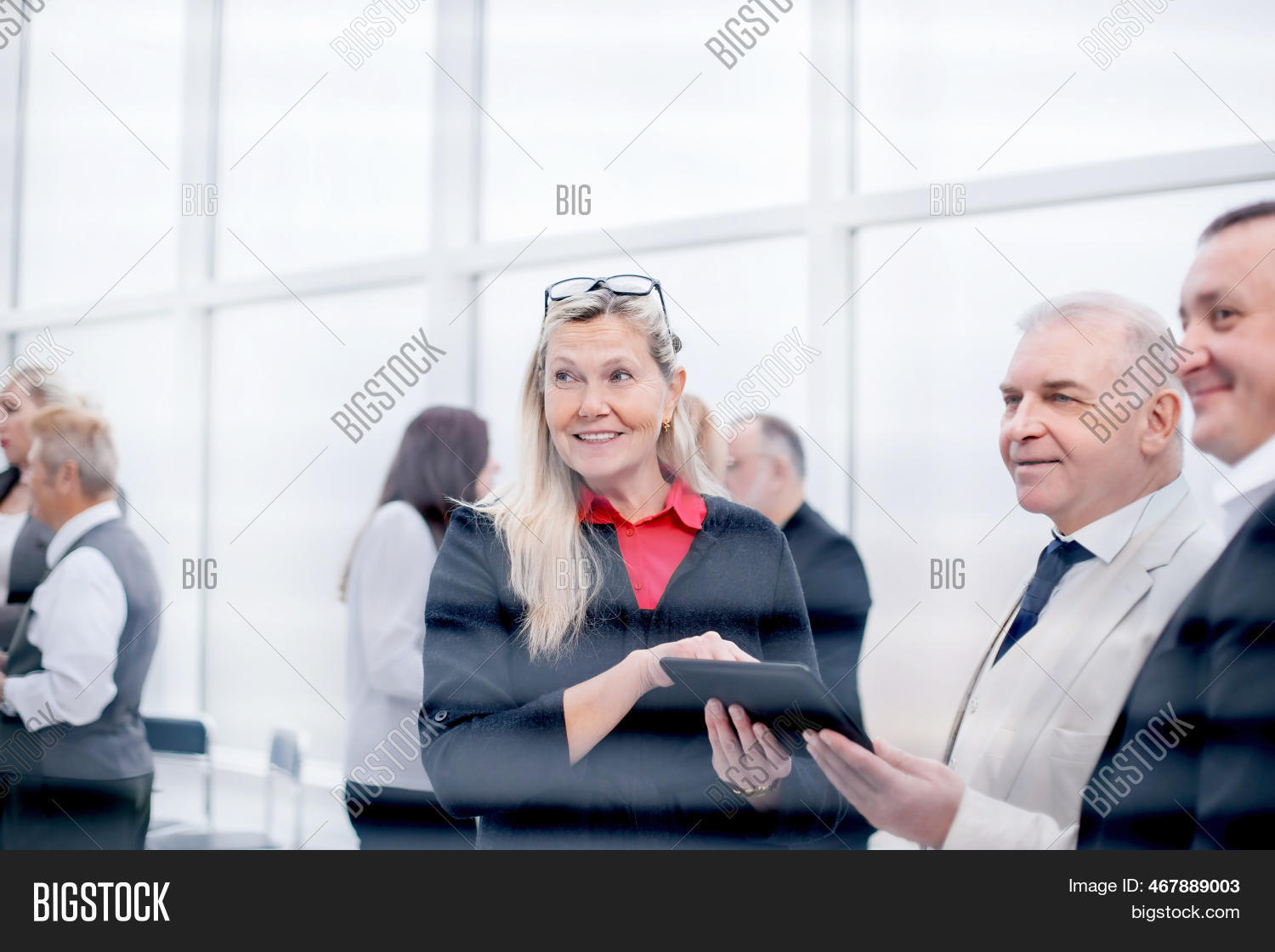 Serious Employees Image & Photo (Free Trial) | Bigstock