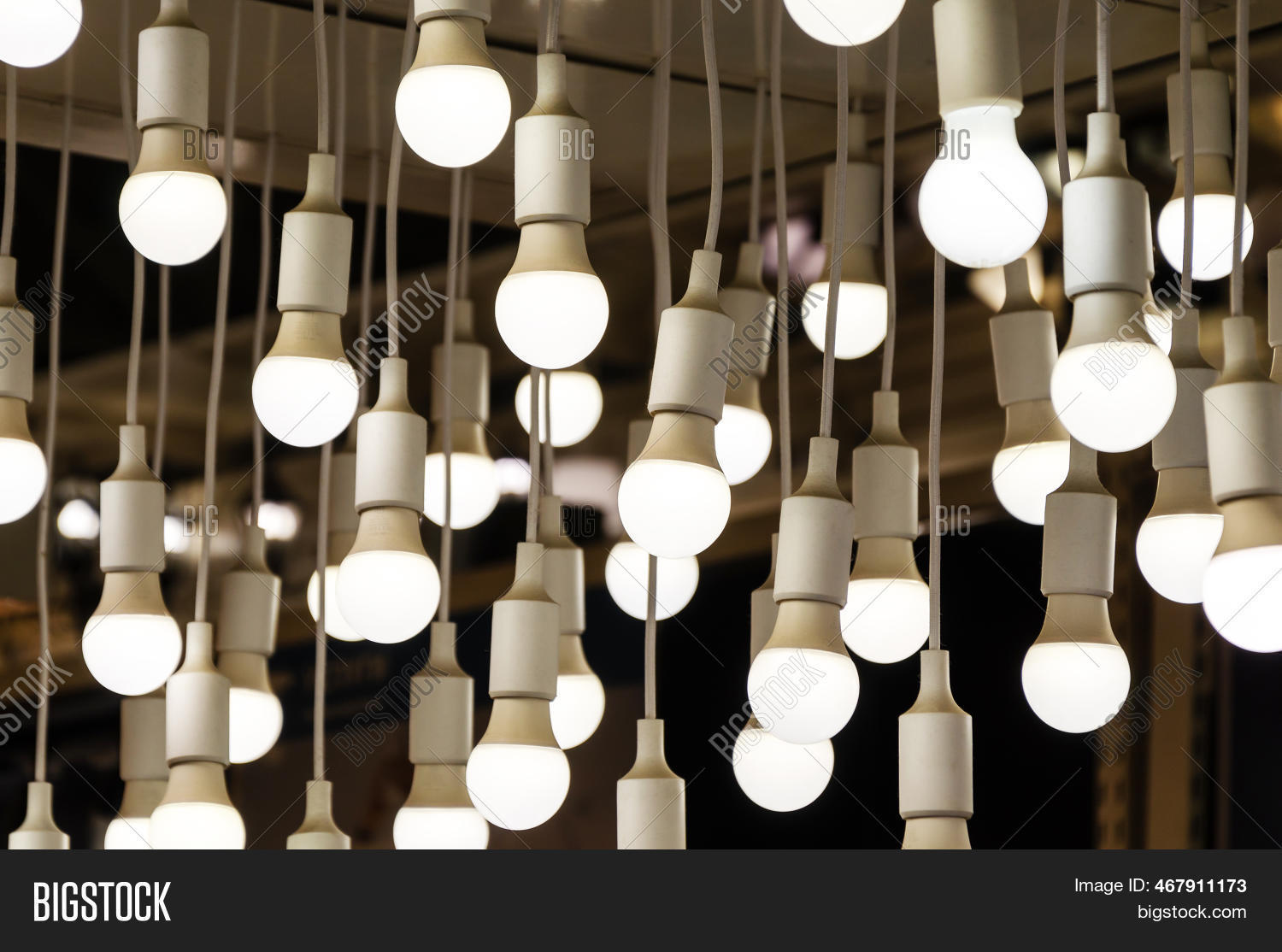 Lots Round Led Lights Image & Photo (Free Trial) | Bigstock
