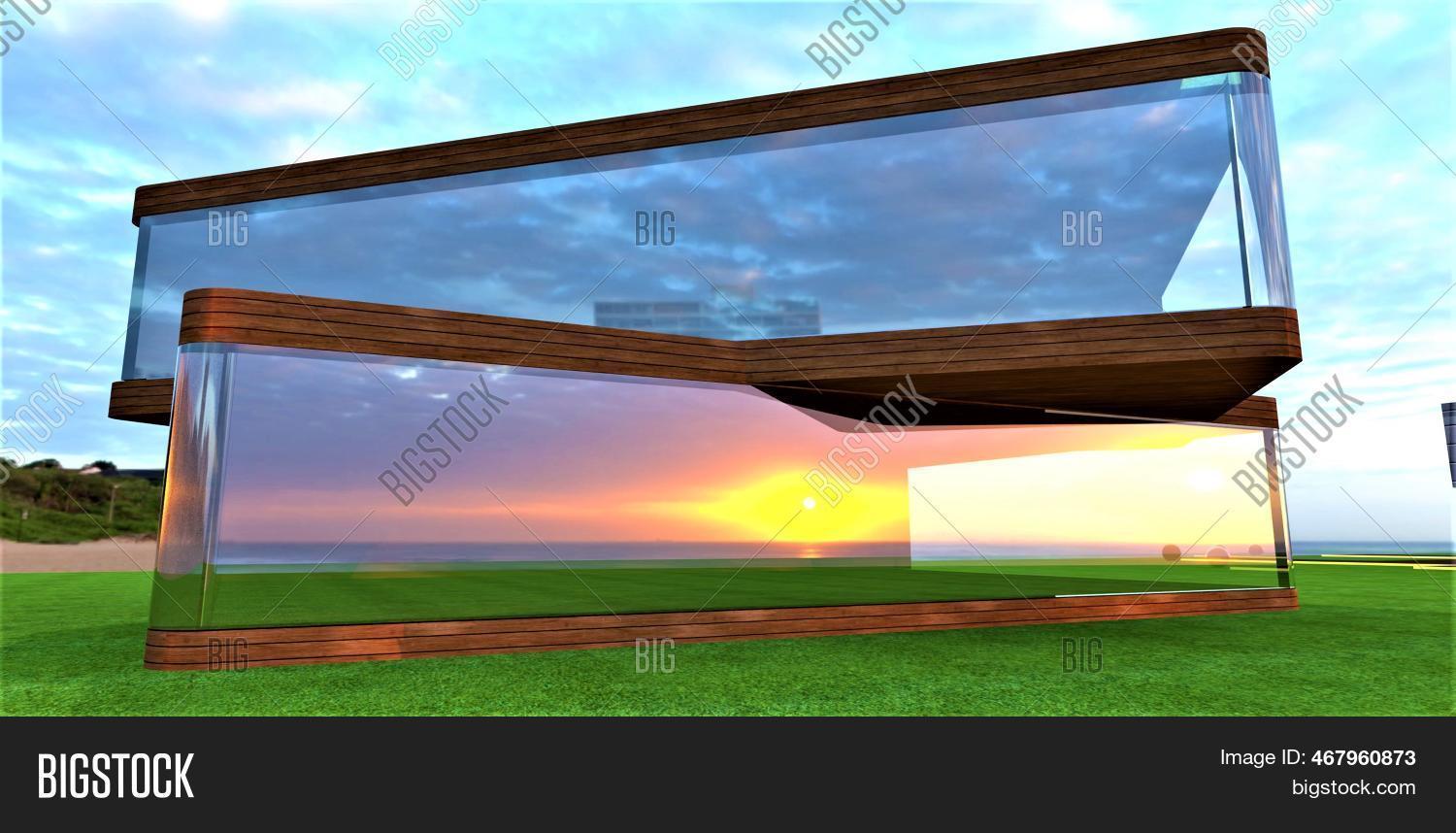 Smart House Made Glass Image & Photo (Free Trial) | Bigstock