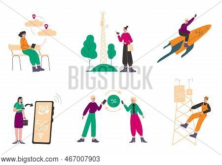 Cartoon People Using Vector & Photo (Free Trial) | Bigstock