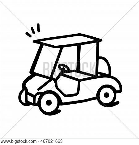 Golf Cart Sketch