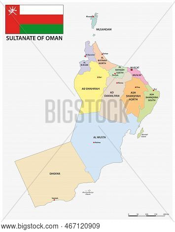 Administrative Map Vector & Photo (Free Trial) | Bigstock