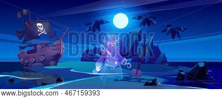 Tropical Island Ghost Vector & Photo (Free Trial) | Bigstock