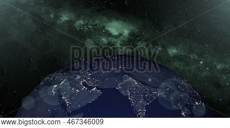 Planet Earth Night Image & Photo (Free Trial) | Bigstock