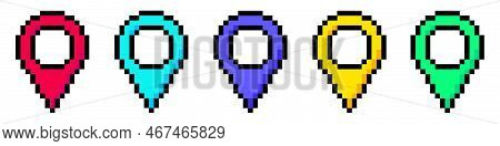 Pixel Art 8-bit Red Vector & Photo (Free Trial) | Bigstock