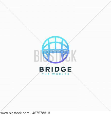 Bridging World Logo Vector & Photo (Free Trial) | Bigstock