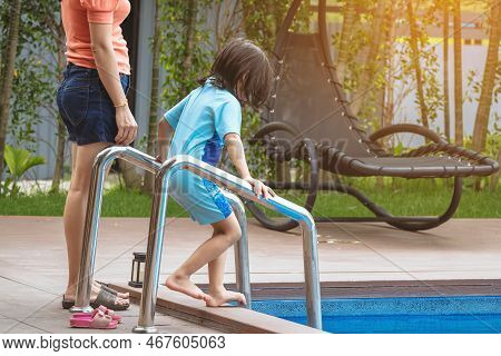 Adorable Daughter Blue Image & Photo (Free Trial) | Bigstock