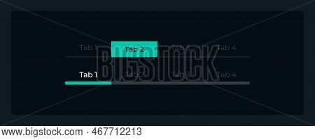 Tab Bar Menu Ui Vector & Photo (Free Trial) | Bigstock