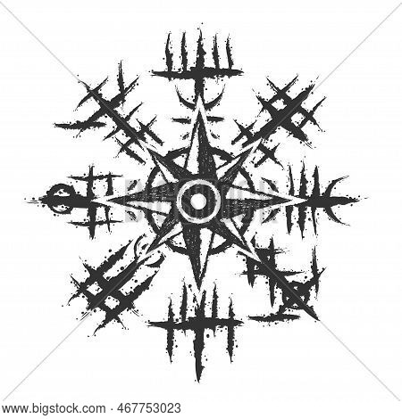 Black Viking Rune Vector & Photo (Free Trial) | Bigstock