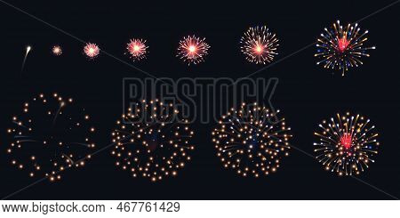 Firework Animation Vector & Photo (Free Trial) | Bigstock