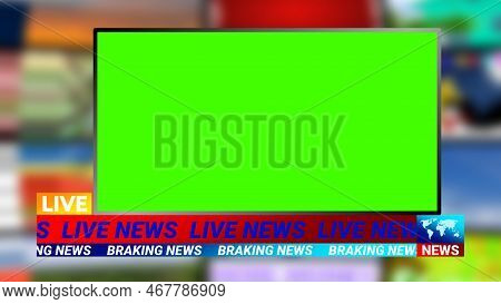News Green Screen Image & Photo (Free Trial) | Bigstock