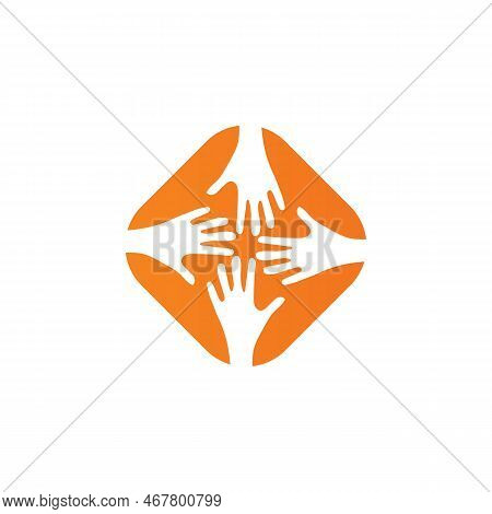 Hands Logo Design Vector & Photo (Free Trial) | Bigstock