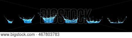 Water Splash Sequence Vector & Photo (Free Trial) | Bigstock
