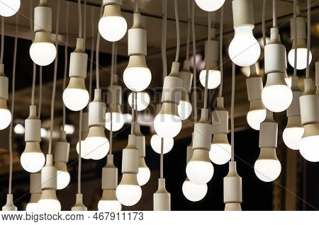 Lots Round Led Lights Image & Photo (Free Trial) | Bigstock