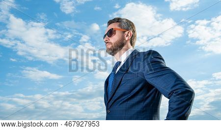 Ceo Suit On Sky Image & Photo (Free Trial) | Bigstock