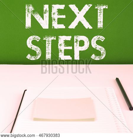 Sign Displaying Next Image & Photo (Free Trial) | Bigstock