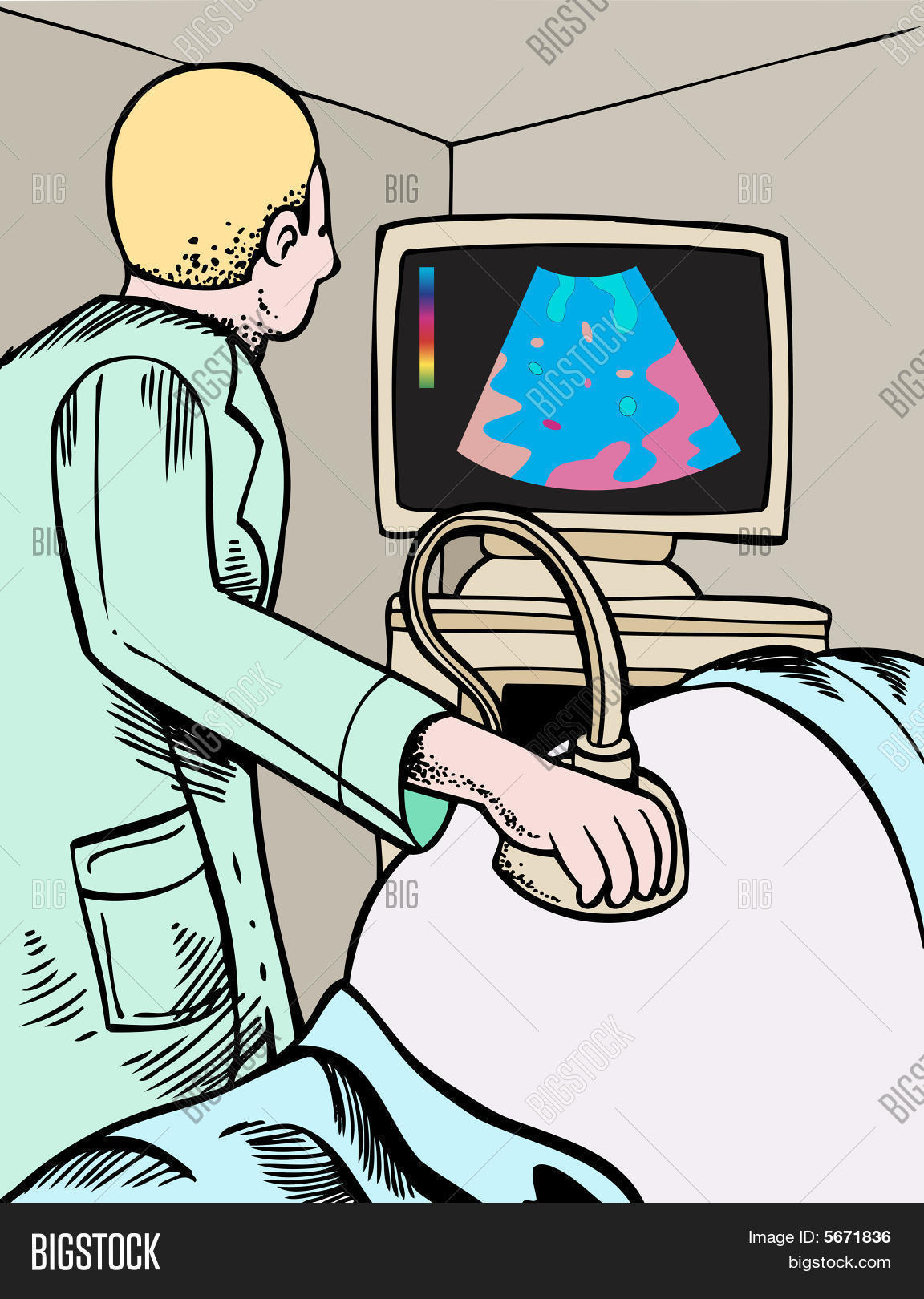 Ultrasound Vector & Photo (Free Trial) | Bigstock