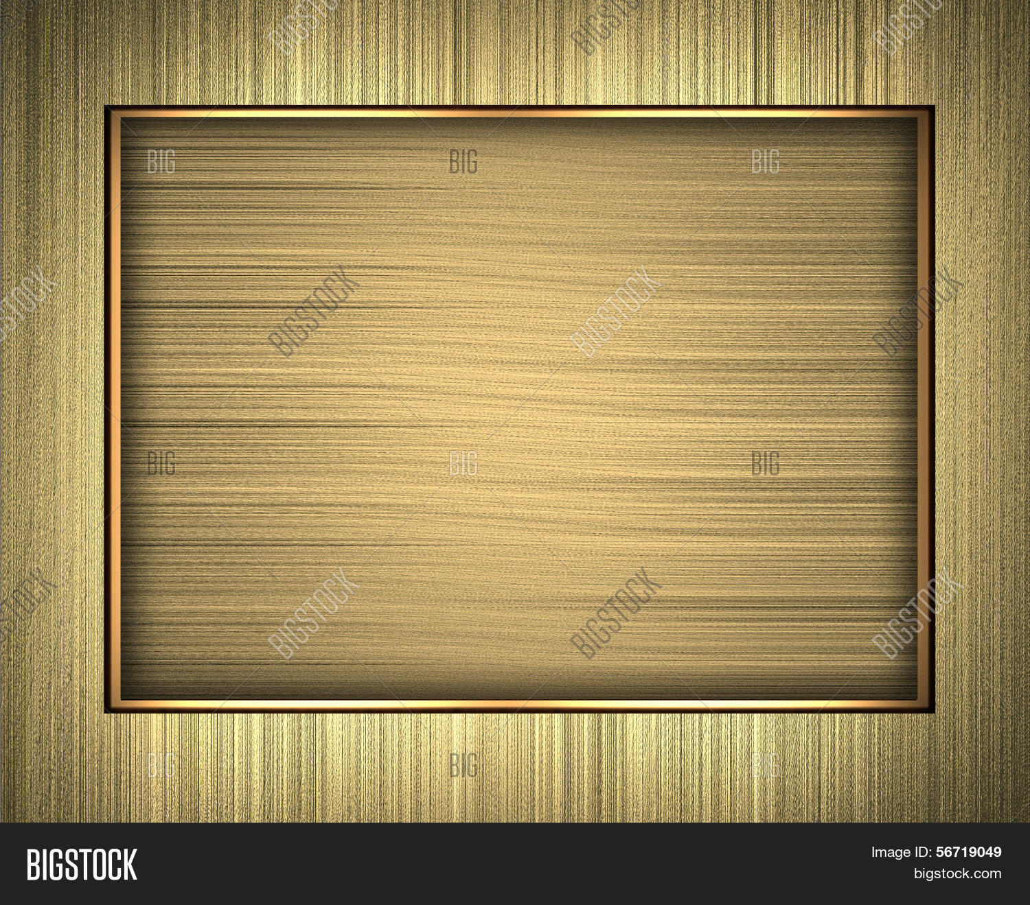 Gold Frame Isolated On Image & Photo (Free Trial) | Bigstock
