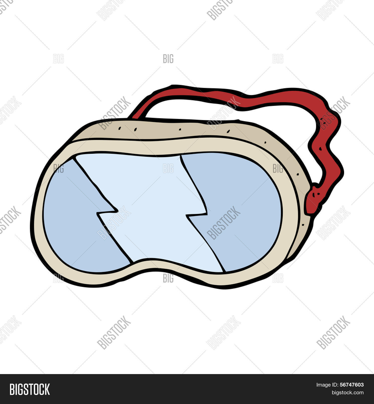 Cartoon Goggles Image & Photo (Free Trial) | Bigstock