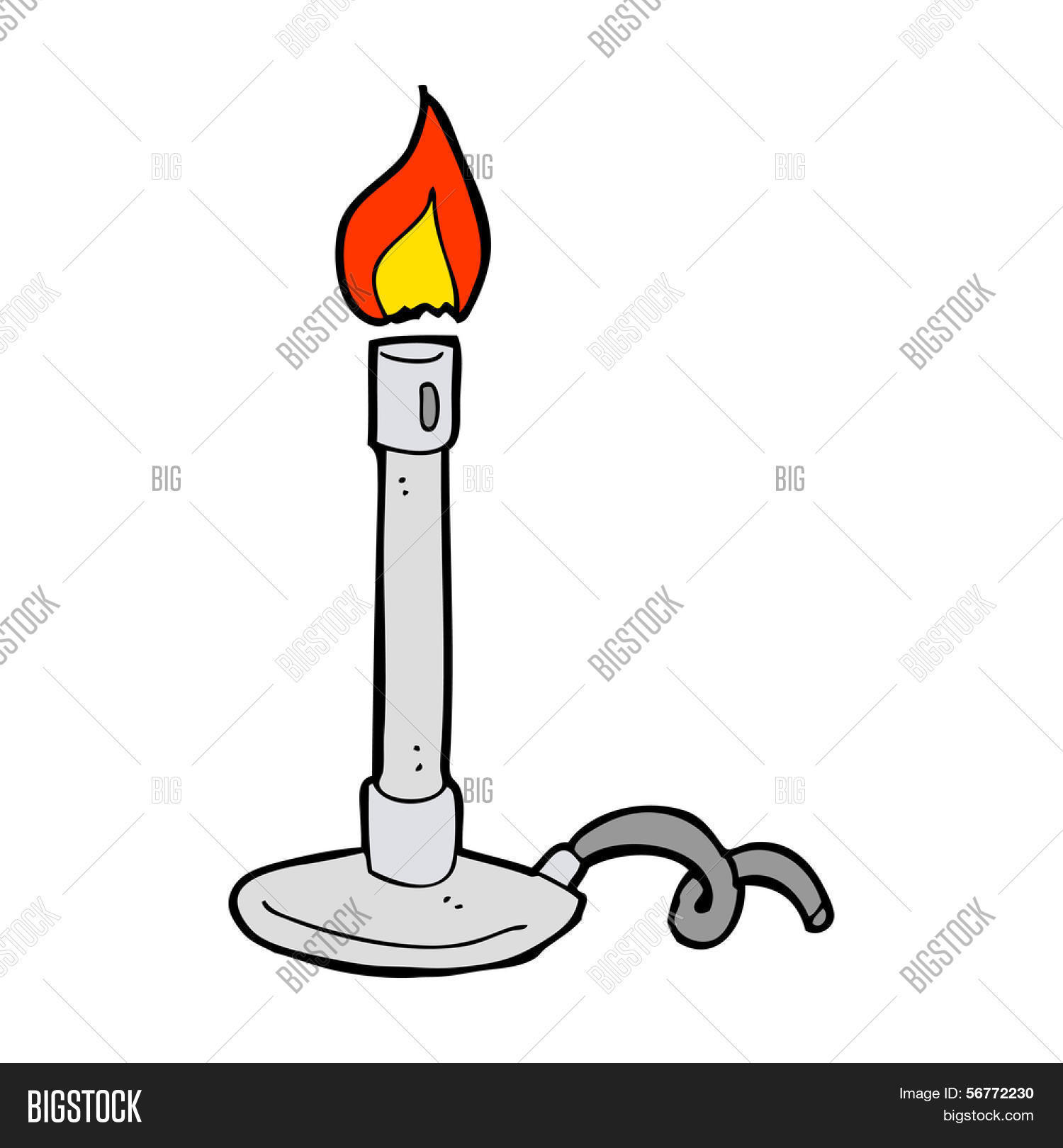 Cartoon Bunsen Burner Image & Photo (Free Trial) | Bigstock