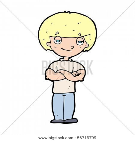 Cartoon Smug Looking Image & Photo (Free Trial) | Bigstock