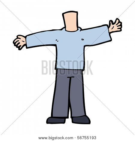 Cartoon Body Open Arms Image & Photo (Free Trial) | Bigstock