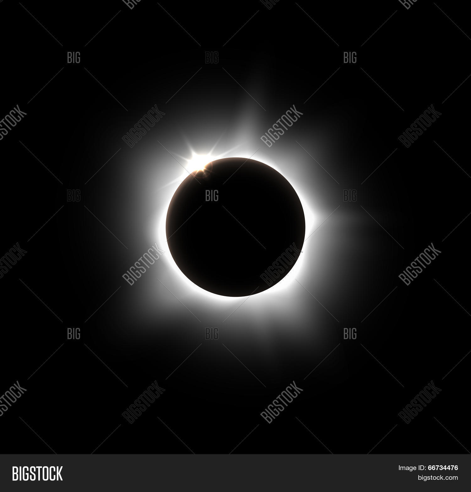 Solar Eclipse Vector & Photo (Free Trial) | Bigstock