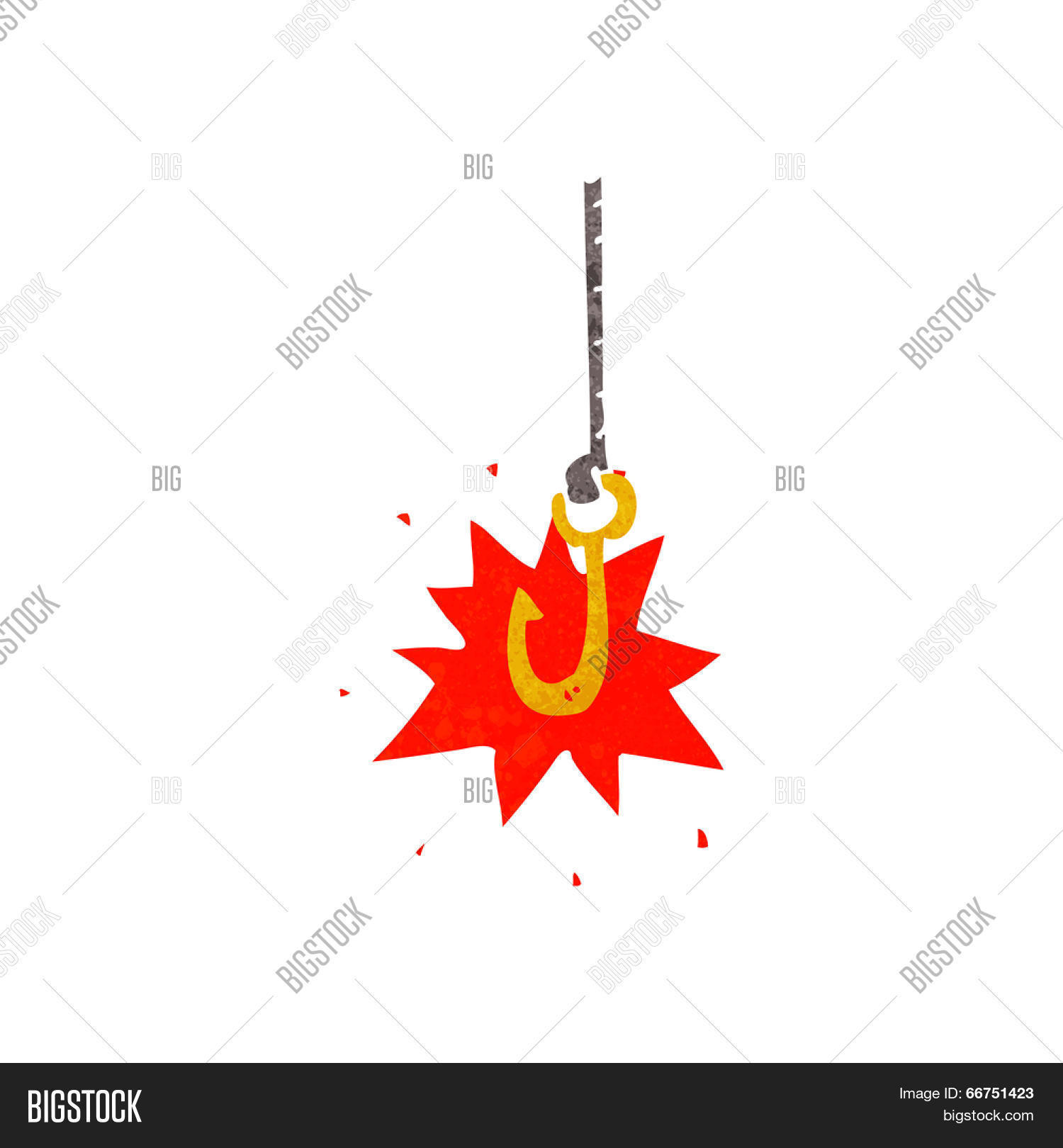 Cartoon Hook Vector & Photo (Free Trial) | Bigstock