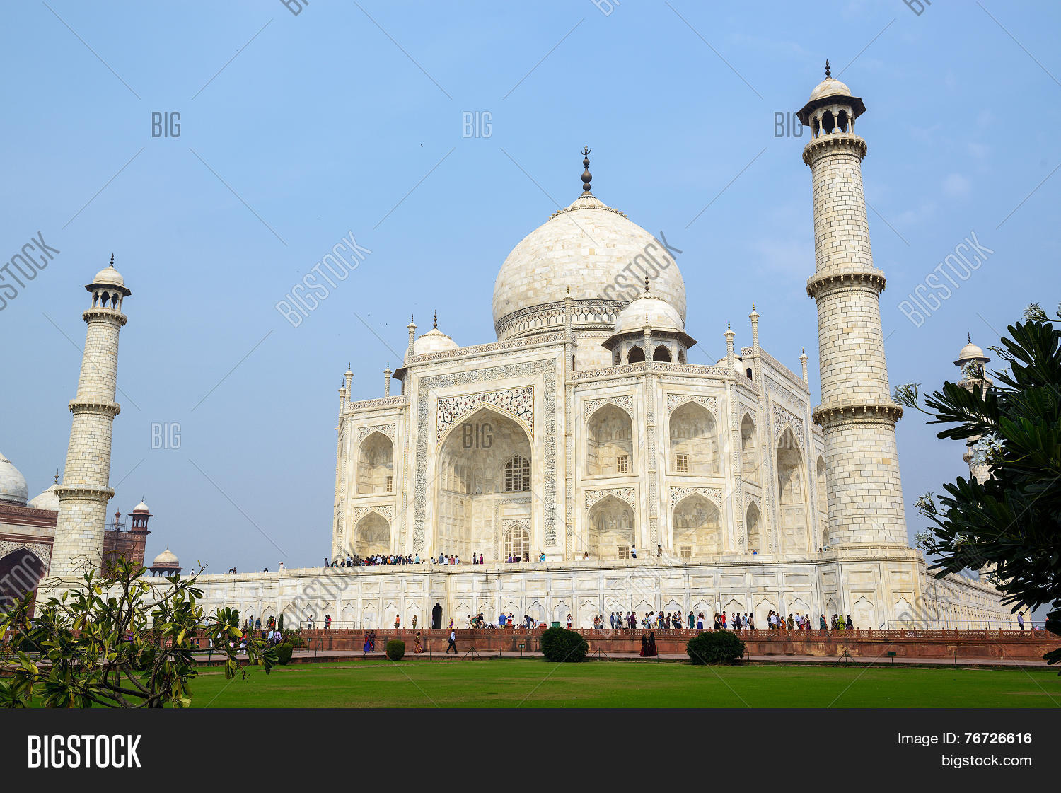 Taj Mahal Side View