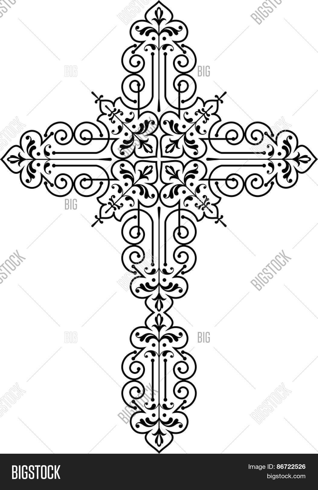 Christian Cross Vector & Photo (Free Trial) | Bigstock