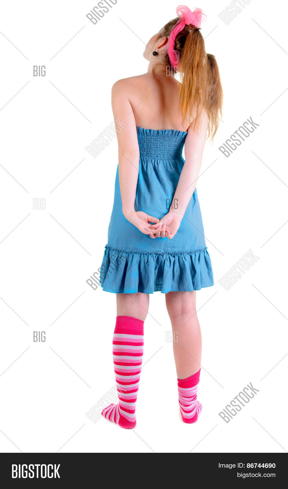 Back View Young Image & Photo (Free Trial) | Bigstock