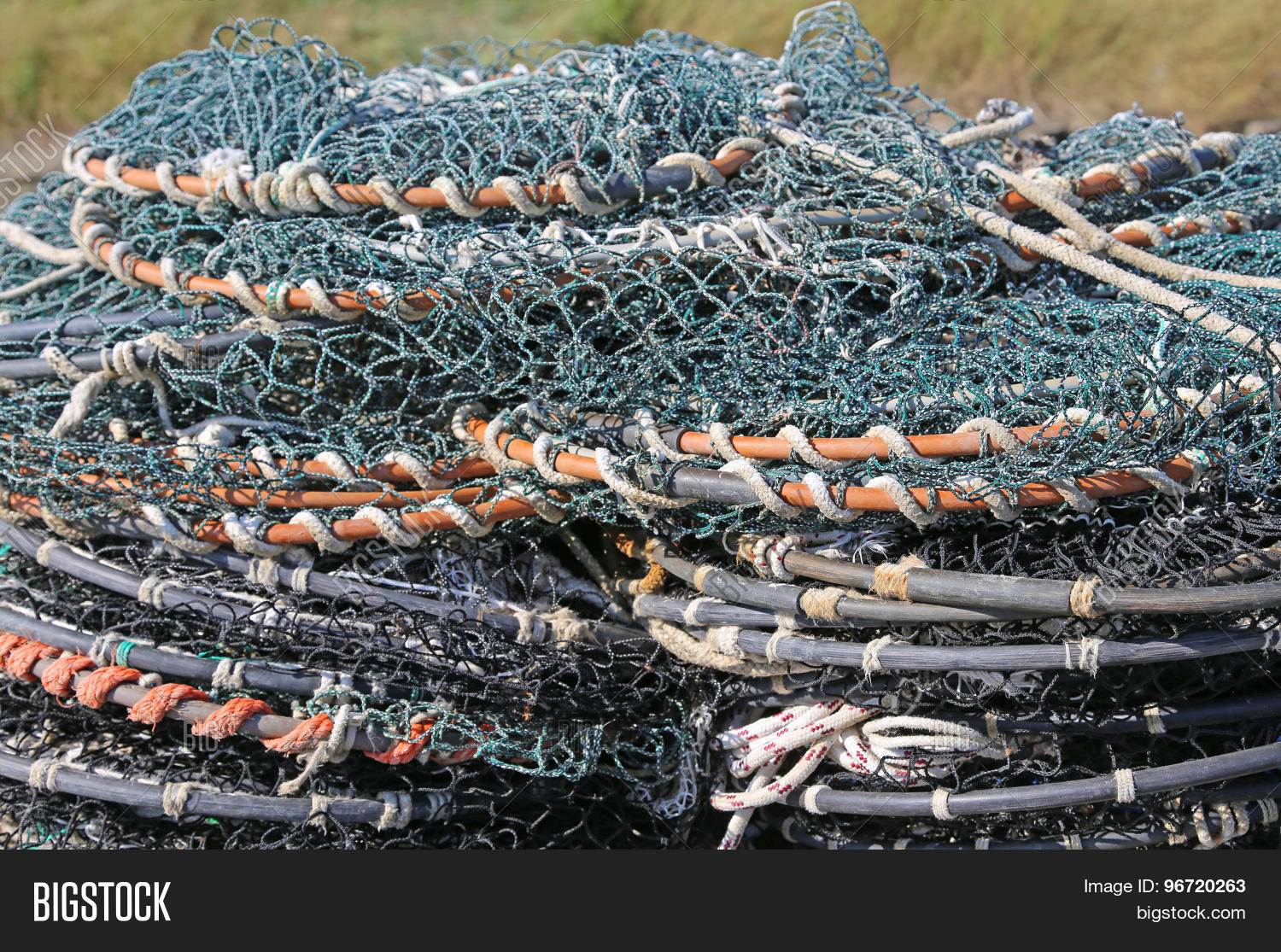 Tangled Fishing Nets Image & Photo (Free Trial) | Bigstock