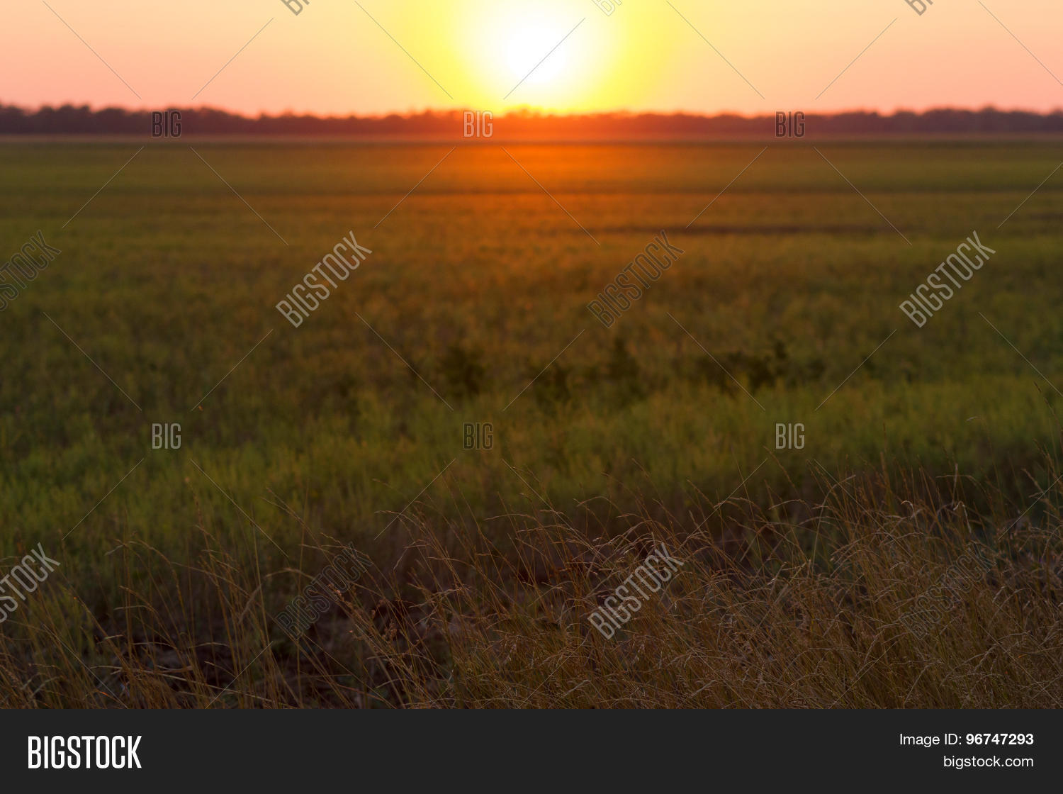 Rural Sunset Image & Photo (Free Trial) | Bigstock