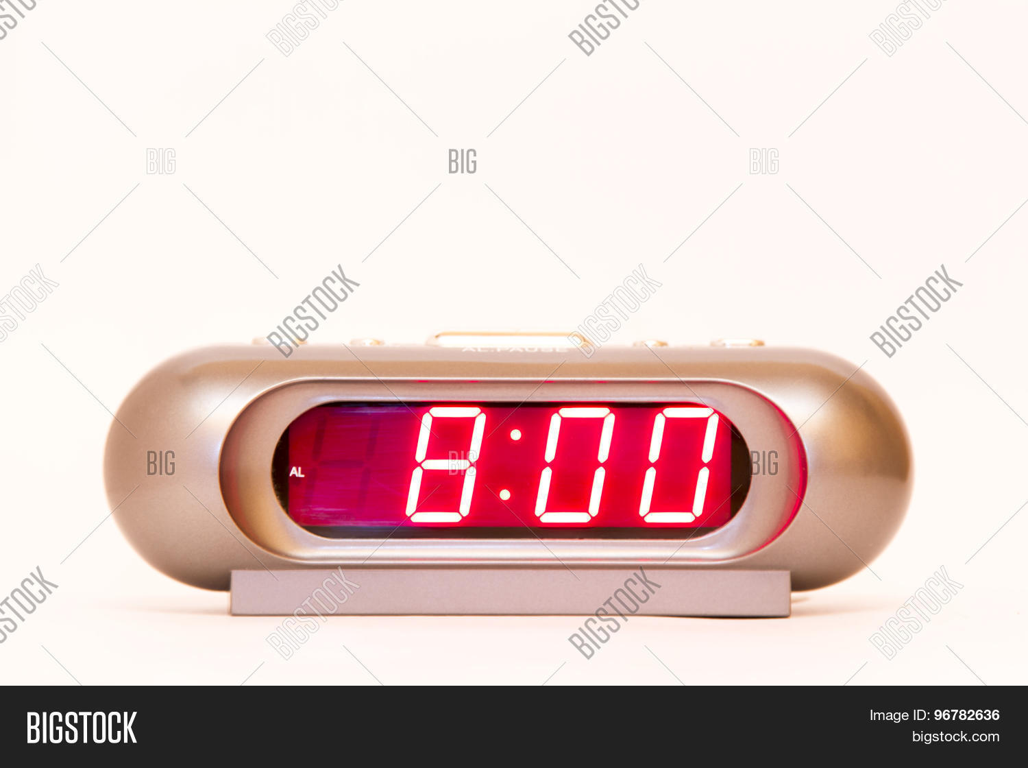 Digital Watch 8:00 Image & Photo (Free Trial) | Bigstock