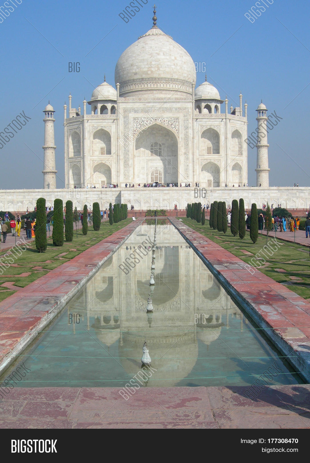 Iconic Perspective Taj Image & Photo (Free Trial) | Bigstock